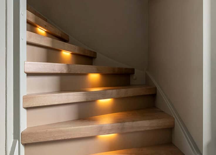Trapverlichting en LED-trapverlichting | Traprenovatie Upstairs
