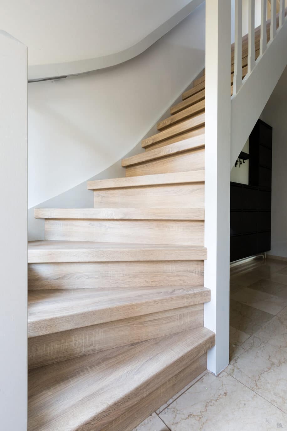 Open trap dichtmaken | Upstairs Traprenovatie